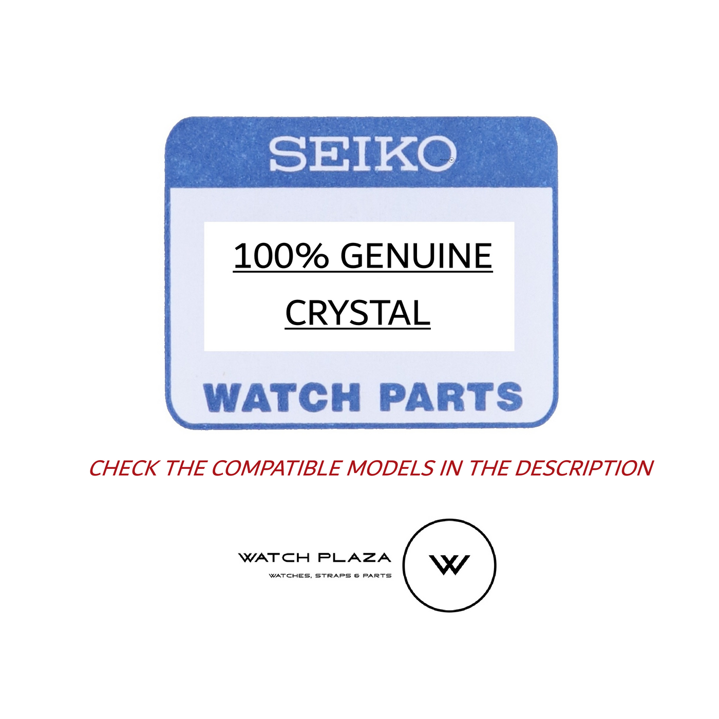 SEIKO Hardlex Crystal for 7N01-8011 Transparent - Buy Now