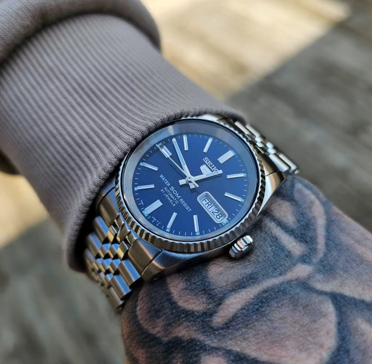 Seiko 6R15-00G0 dial holding spacer ring SBDC003, SBDC005, SBDC031