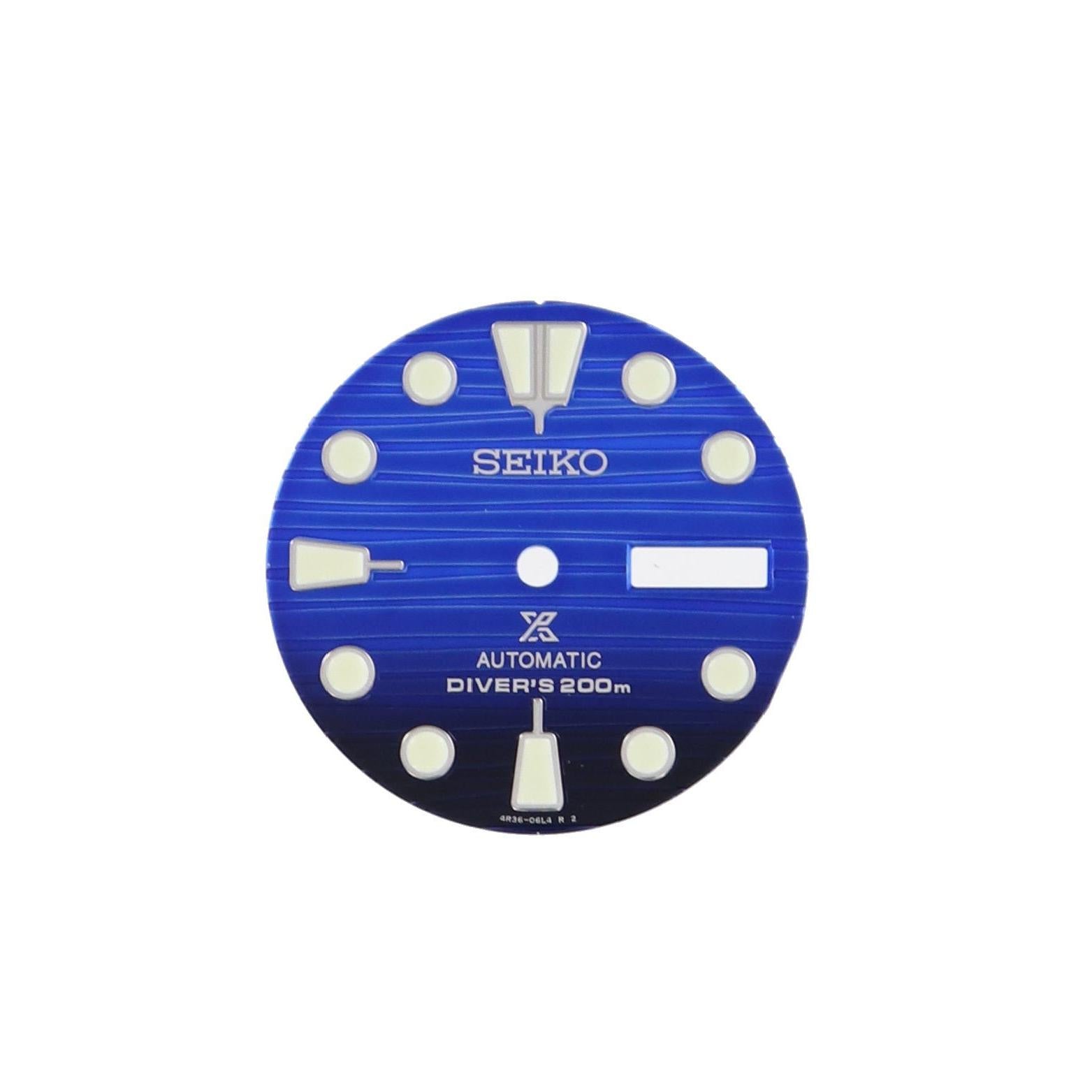 SEIKO SRPC91K1 dial blue Turtle Prospex Save the Ocean