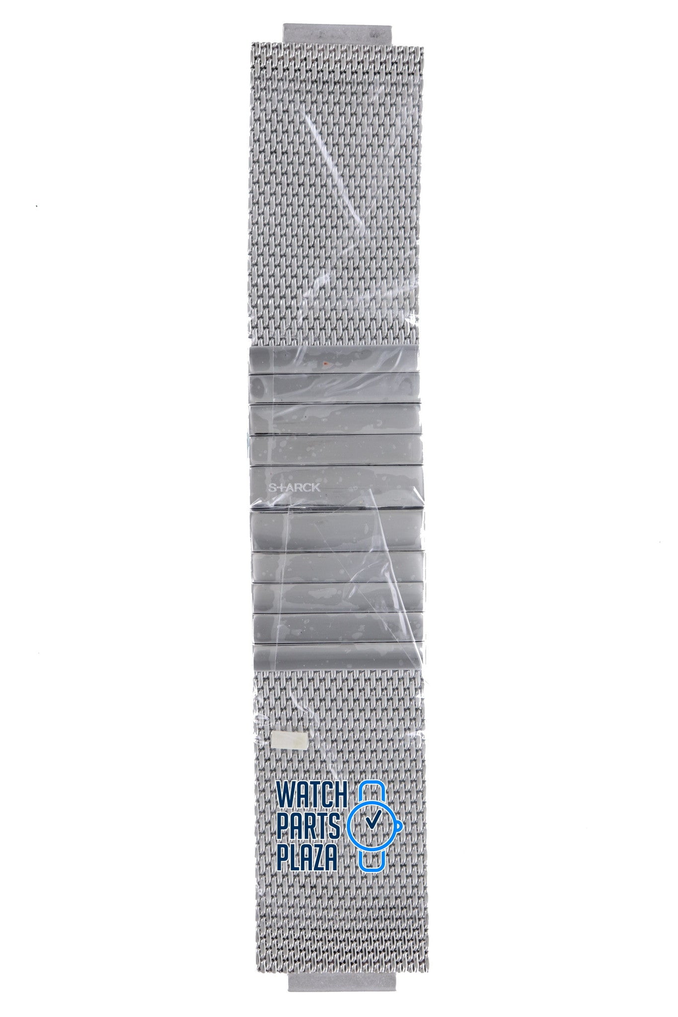 Philippe Starck PH5000 Watch Band Grey Stainless Steel 20 mm