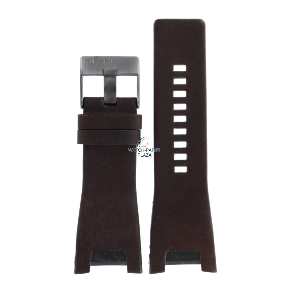 Bracelet pour DIESEL DZ1216 Bugout bracelet en cuir marron